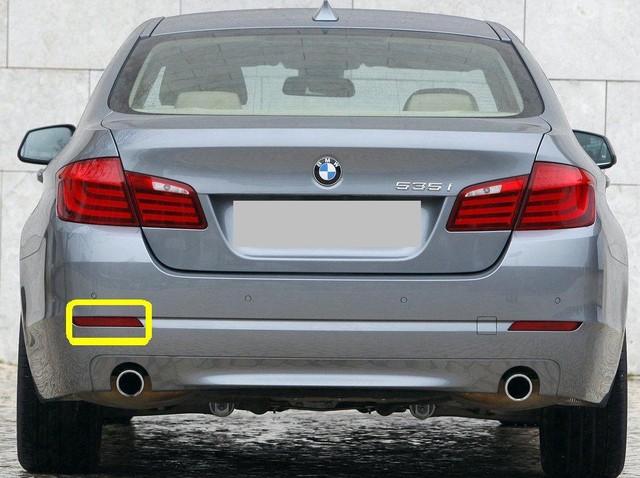 BMW Genuine 5 Series F10 10-14 Rear Bumper Left N/s Reflector 7203237 ...