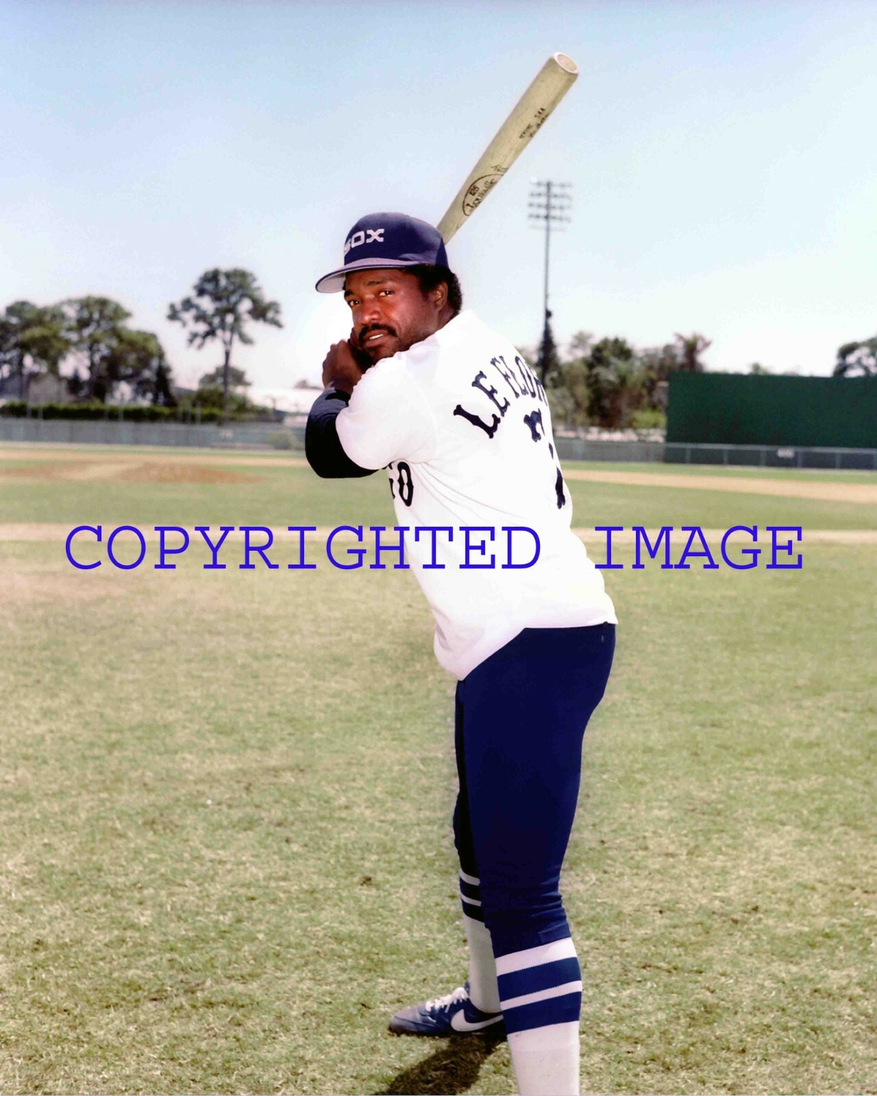 Ron LeFlore 1981-82 White Sox (Tigers, Expos) taken by J.D McCarthy ...