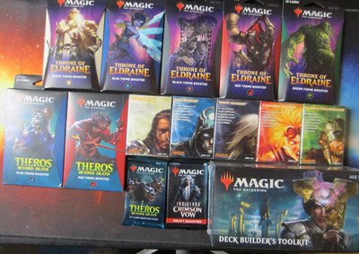 Magic The Gathering MTG Sealed Booster Pack Mixed Lot gift bundle deal ...
