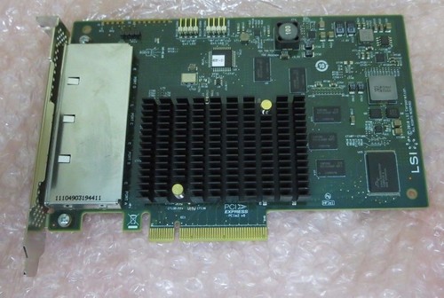 LSI SAS9201-16e 16-Port SAS+SATA to PCI Express Host Bus Adapter for ...