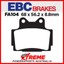 Yamaha FZX 250 Zeal 91-92 EBC Organic Rear Brake Pads, FA104 | eBay