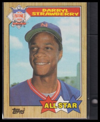 1987 Topps Darryl Strawberry #601 | eBay