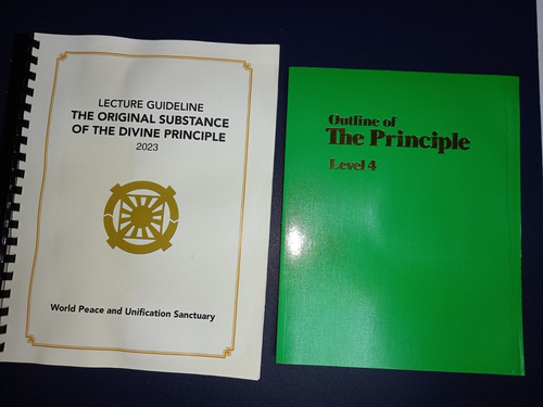 Divine Principle Sun Myung Moon Level 4 | eBay