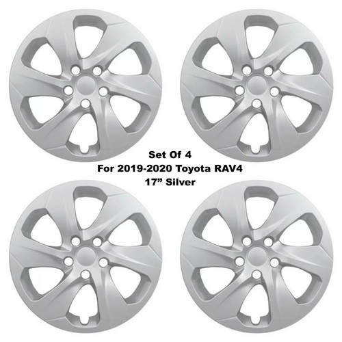 4 fit Toyota Rav4 LE 2019-2025 Hub Caps 17" Full Rim Wheel Covers R17 ...