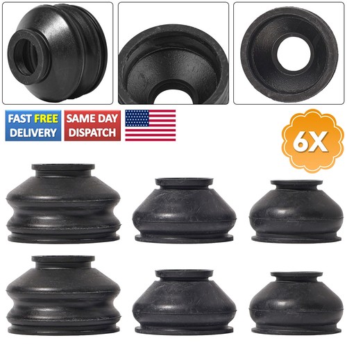 6x HQ Rubber Tie Rod End Ball Joint Dust Boots Dust Cover Boot Gaiters ...
