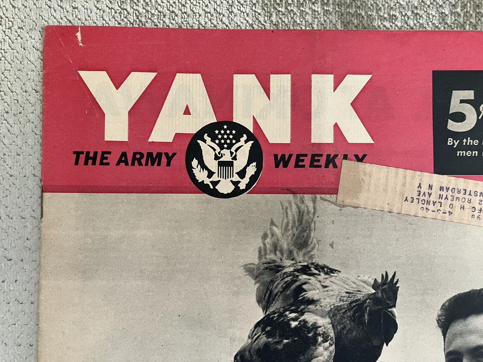 VTG WWII Yank The Army Weekly Magazine, Jun 29, 1945, Vol. 4, No. 2 | eBay