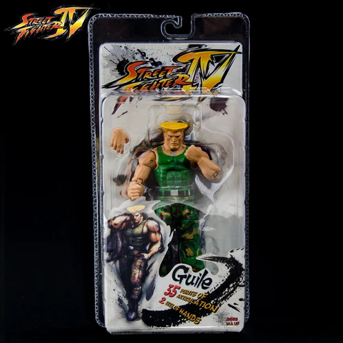 7" NECA Street Fighter Ken Ryu Guile Chun Li Akuma Action Figure Game ...