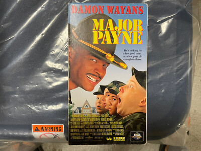 Major Payne VHS VCR Video Tape Movie Damon Wayans 1995 96898232333| eBay
