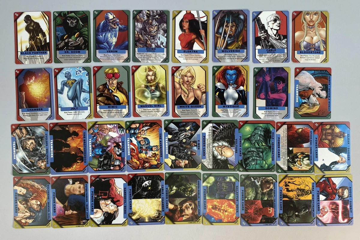 Marvel cards lot of 34 resende.rj.gov.br