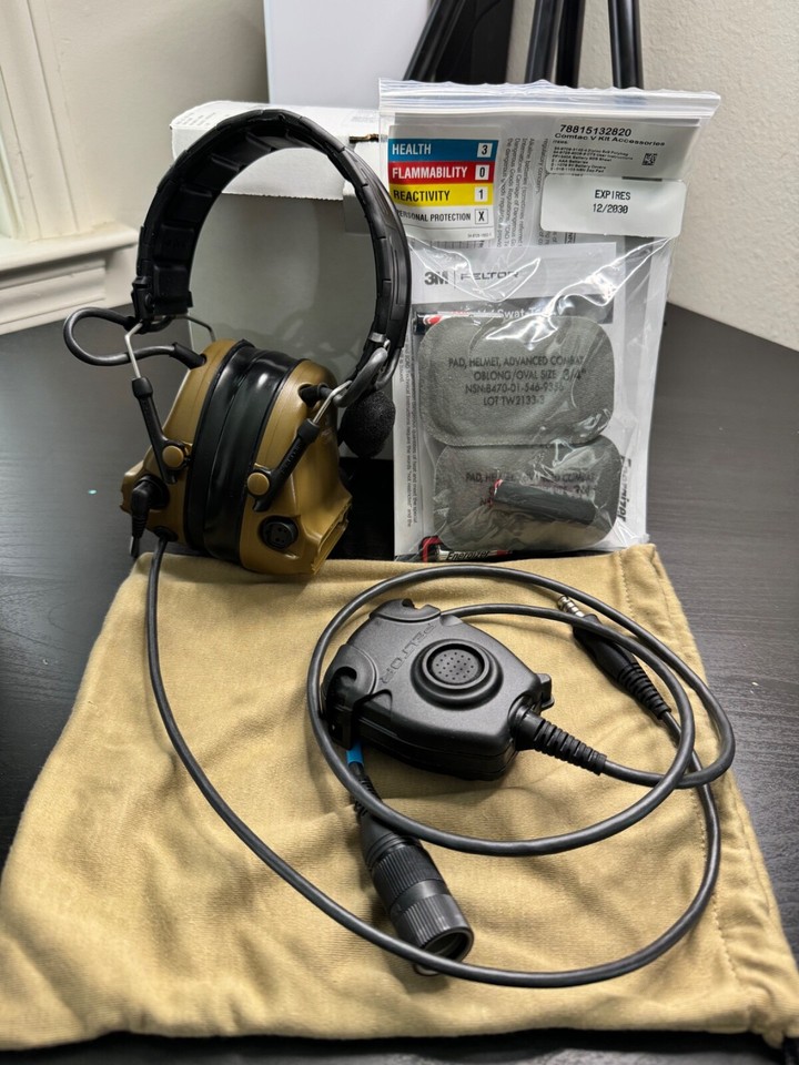 3M Peltors Comtac V Kit (Tan) | eBay