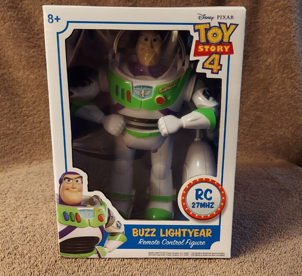 NEW Disney Pixar Toy Story 4 BUZZ LIGHTYEAR Remote Control Figure - NEW ...