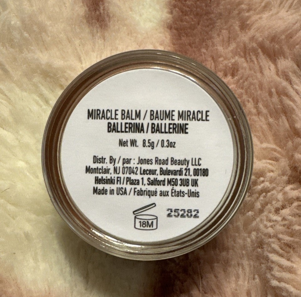 New Mini Travel Jones Road Miracle Balm BALLERINA Limited Edition ...
