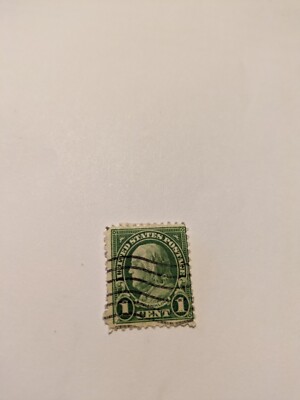 Rare One Cent Ben Franklin (1910) and 2 Cent (1915) George Washington ...