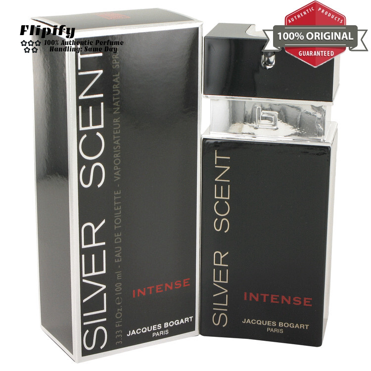 Silver Scent Intense Cologne 3.33 oz EDT Spray for Men by Jacques ...