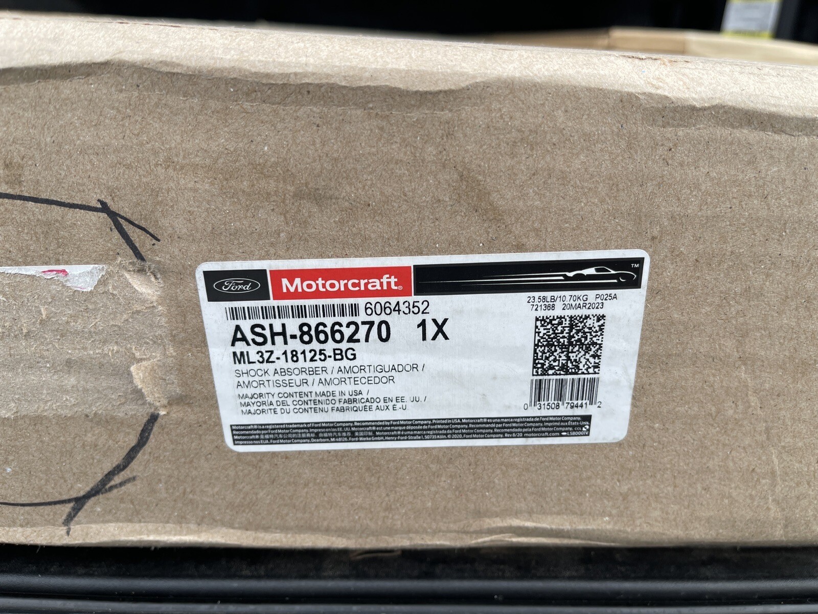 Genuine Ford Shock Absorber Assembly ML3Z-18125-BG | ML3Z18125BJ | OE ...