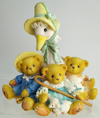 Cherished Teddies Friends of a Feather Flock Together Mother Goose ...