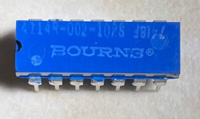 Bourns 4114R-002-107S 1K Resistor Network - NOS | eBay