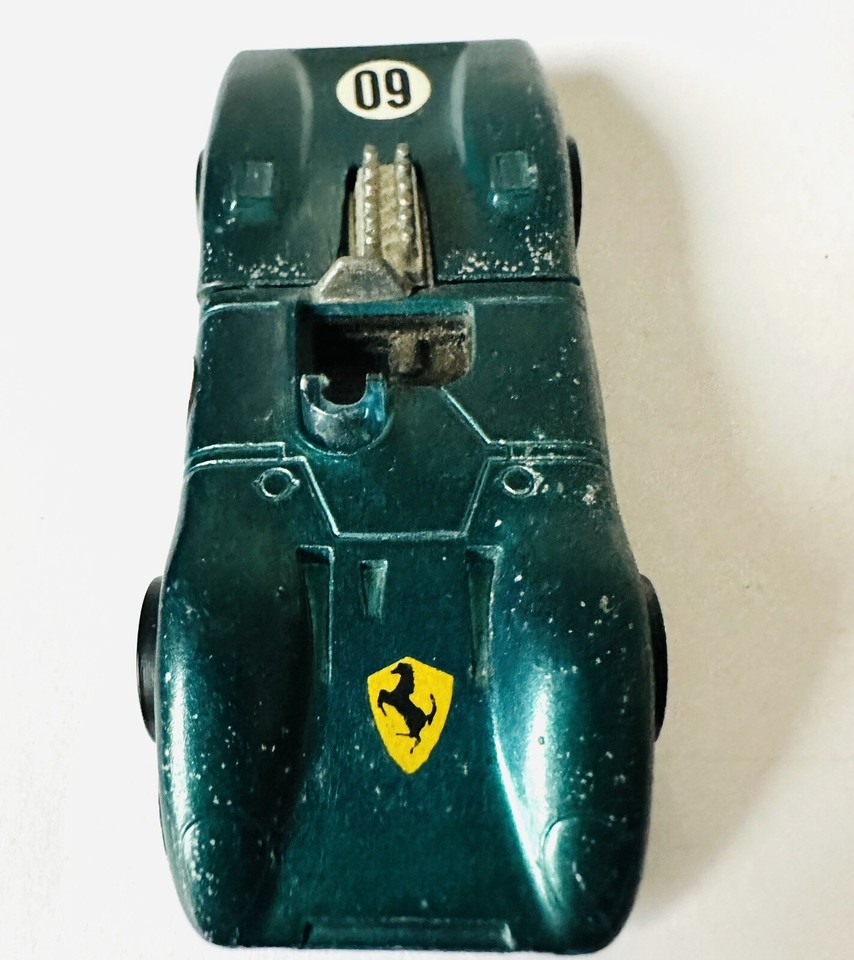 Hot Wheels Redline 1970 Ferrari 312P HK Aqua w Metal Base Grand Prix ...