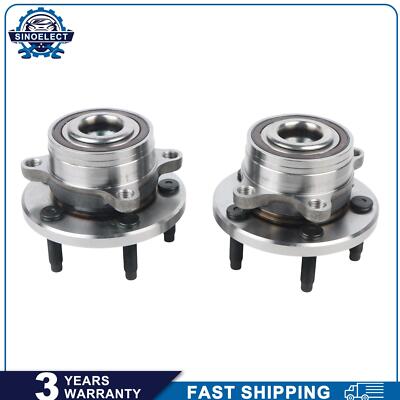 Pair Front/Rear Wheel Hub Bearing Assembly For 2011-2018 Ford Explorer ...