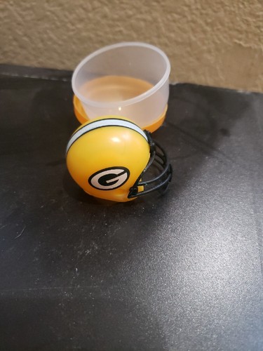 Green Bay Packers Miniature Football Helmet NFL Vending Machine Capsule ...
