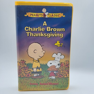 A Charlie Brown Thanksgiving (VHS, 1996, Paramount/Peanuts Home Video ...