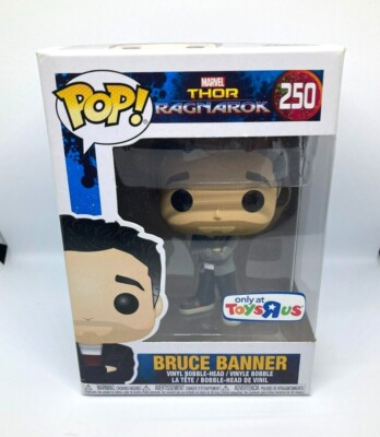 Bruce Banner Ragnarok Funk POP 250 - Toys R Us Exclusive NIB | eBay