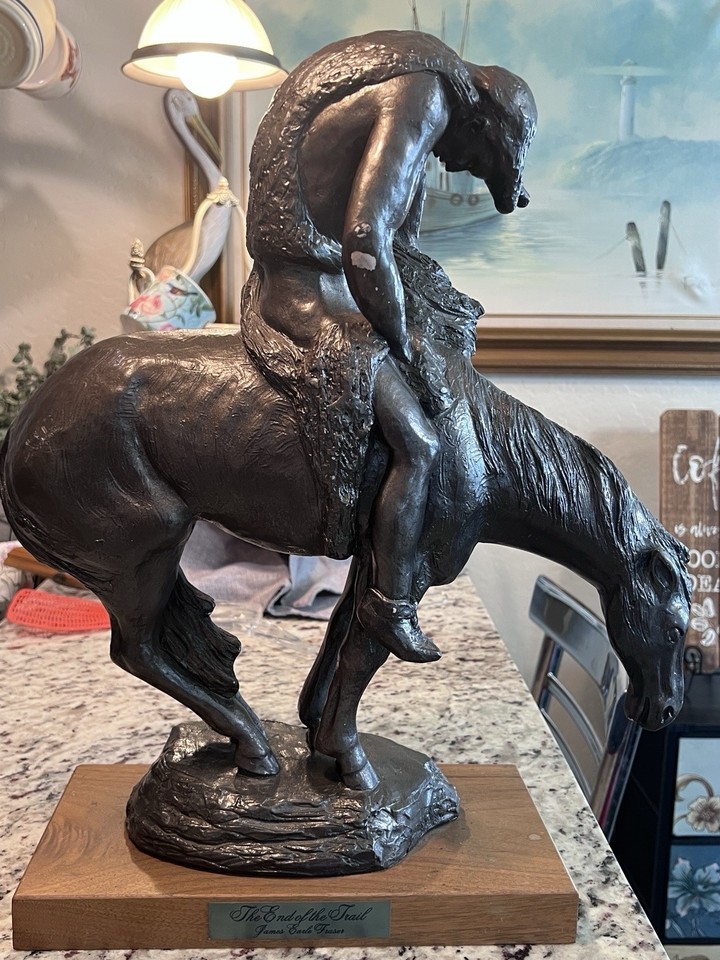 "End Of The Trail" Bronze statue by James Earl Fraser | eBay