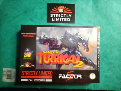 Super Turrican 2 Special Edition - Super Nintendo - NEUF SOUS BLISTER ...