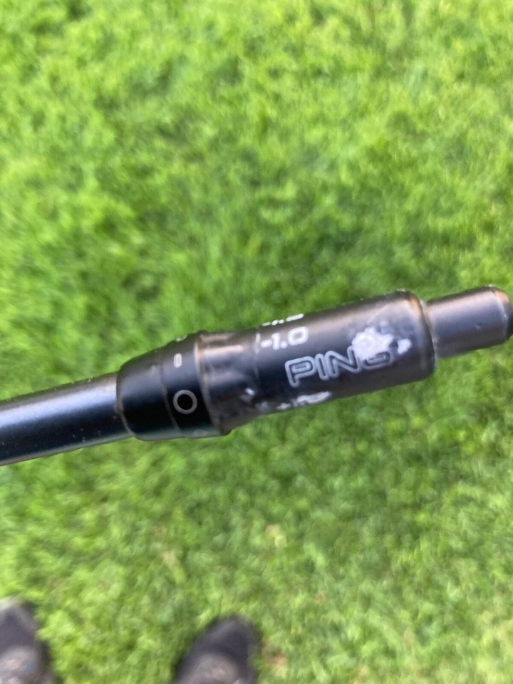 Ping Alta CB 55 Red driver shaft with adapter, matching Golf Pride grip ...