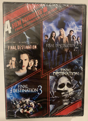 4 Film Favorites: Final Destination Collection (DVD) Brand New Sealed ...
