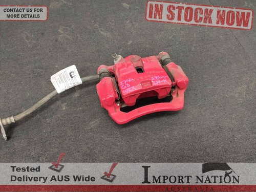 SUBARU IMPREZA G3 WRX USED REAR LEFT BRAKE CALIPER - RED 286MM ROTOR 07 ...