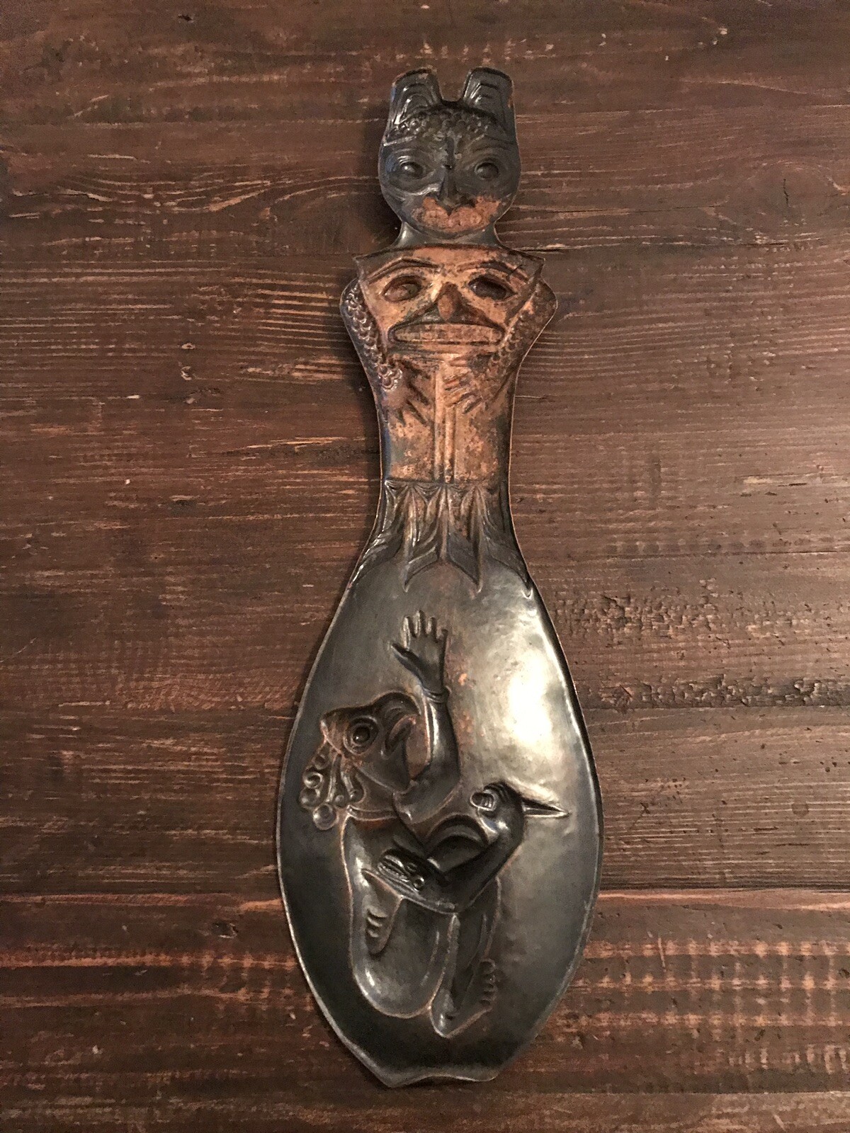 Vintage Hammered Repose Copper NWC Style Spoon Ladle Alaska | eBay
