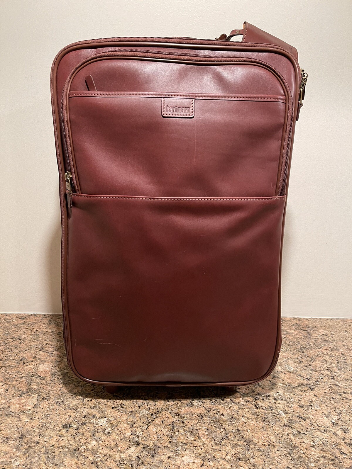 Hartmann Belting Leather XL Deluxe Carry On Rare Vintage Luggage On ...