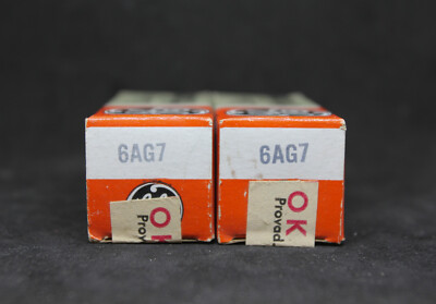 GE 6AG7 x 2 NOS | eBay