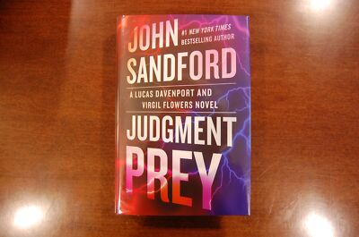 John Sandford / Judgment Prey signed & dated 1st Edition 2023 | eBay ...