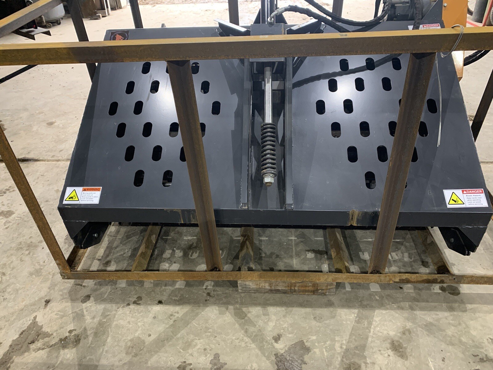 72 Inch Landscape Rake Rock Hound Harley Rake Bobcat Cat Case Jcb skid ...