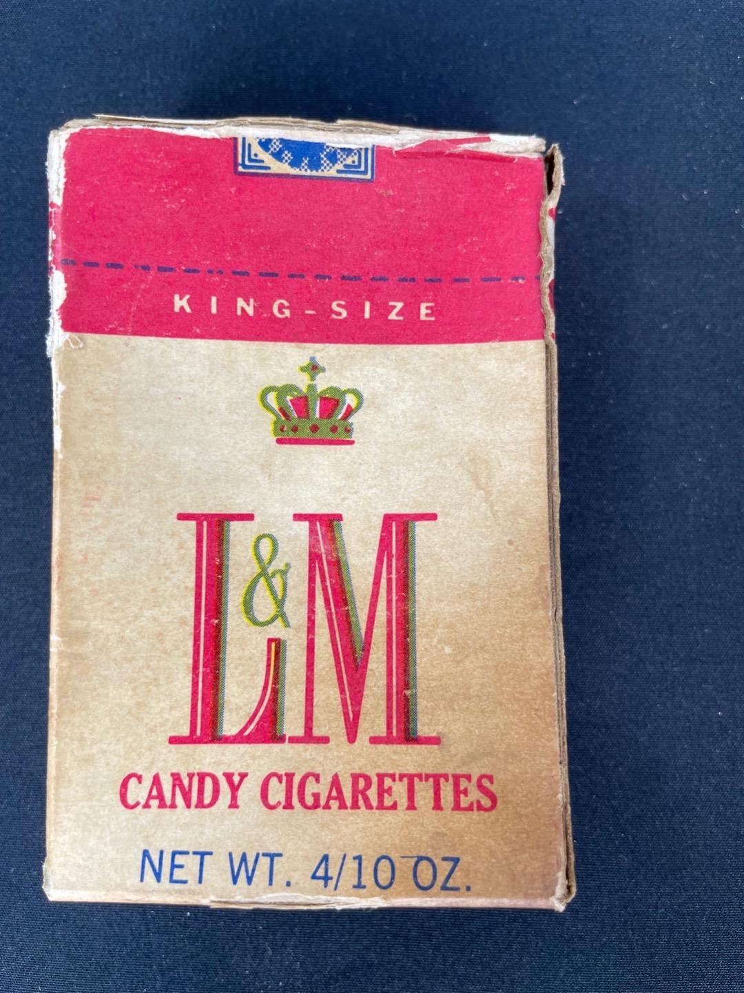 Vintage L&M Candy Cigarette Box Four Star Candy Newark NJ | eBay