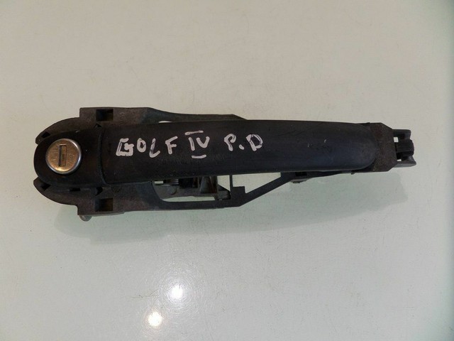 VW Polo Door Handle Near Left Passenger Side Rear 5 Door Hatchback 2004 ...