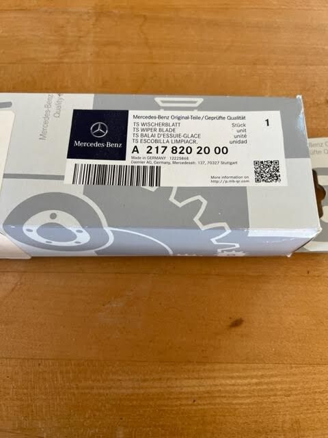Genuine Mercedes-Benz Wiper Blade Set 2178202000 OEM for sale online | eBay