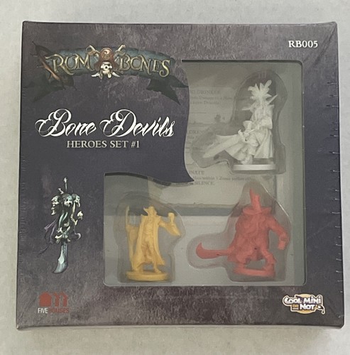 Rum & Bones BONE DEVILS Heroes Set #1 New In Shrink Box CMON Games | eBay