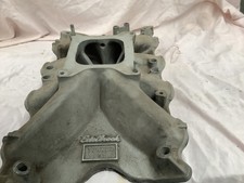 Ford 351 Cleveland 4v Intake Manifold Edelbrock Inlet Torker II 2760 ...
