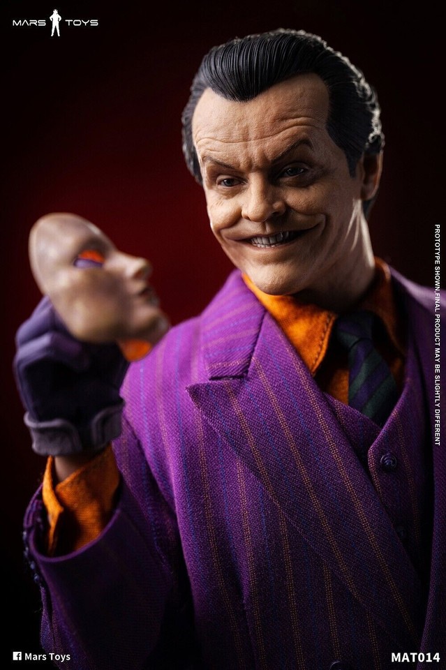 New Mars Toys MAT014 1/6 The JOKER 1989 J Nicholson 12" Figure in stock ...