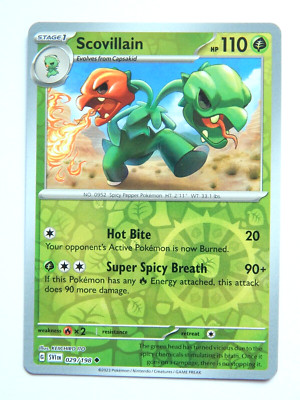 Scovillain 029/198 NM Pokemon Card Scarlet & Violet SVI EN Grass ...