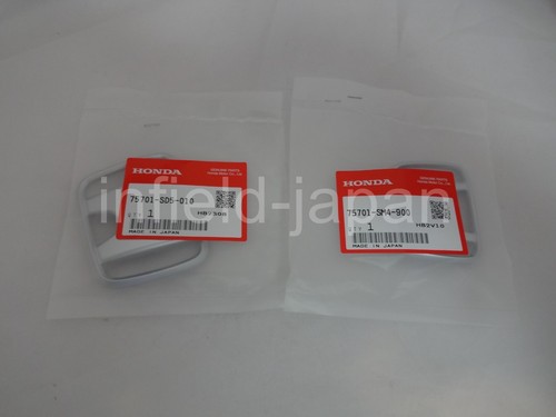 Genuine Honda 97-01 Prelude Chrome Front Bumper Rear Trunk Emblem Set F ...