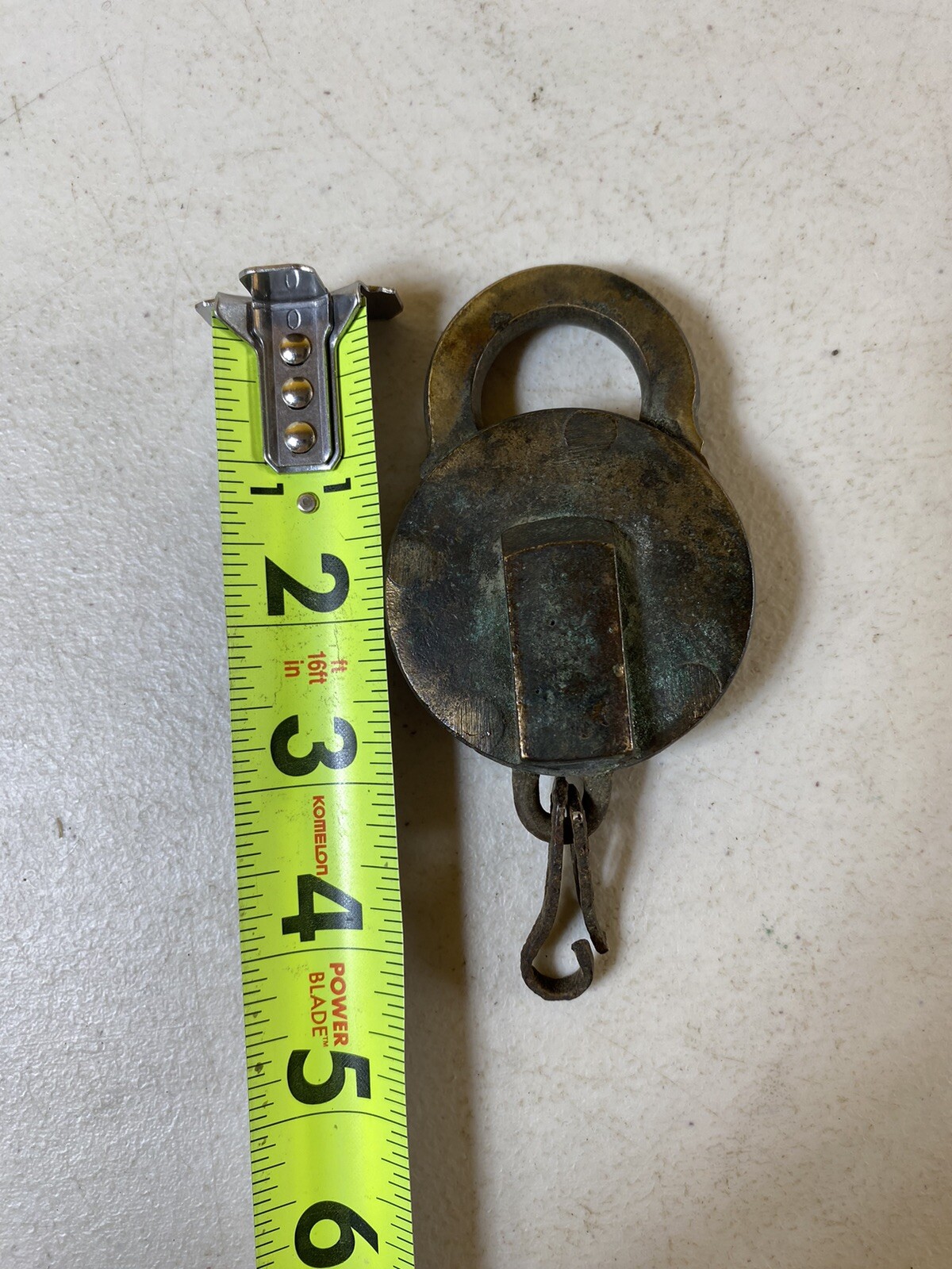 Ames Sword Co 1882 Lock No Key CHICOPEE MASS railway railroad padlock ...