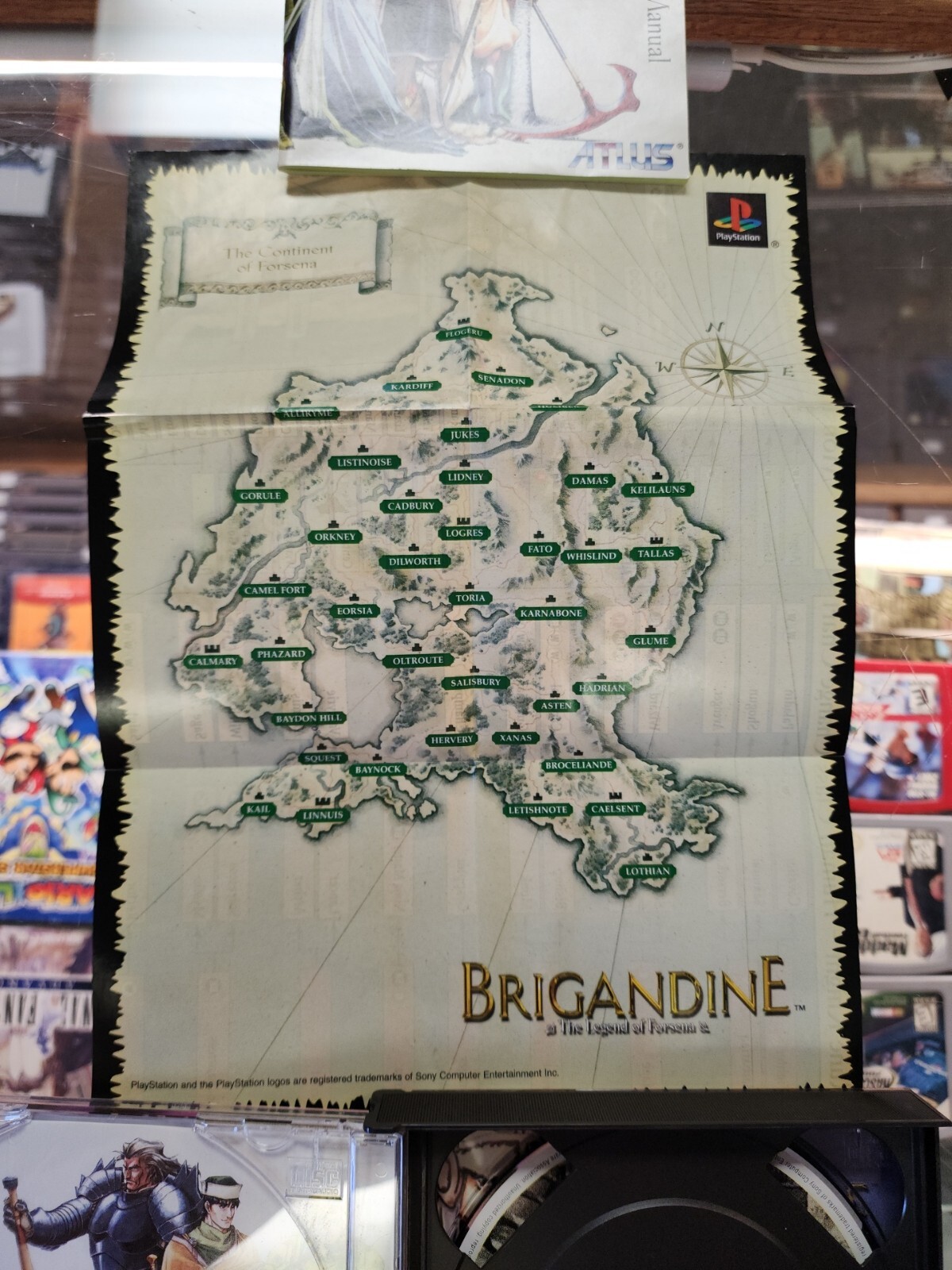 Buy Brigandine: The Legend of Forsena (Sony PlayStation 1, 1999) online ...