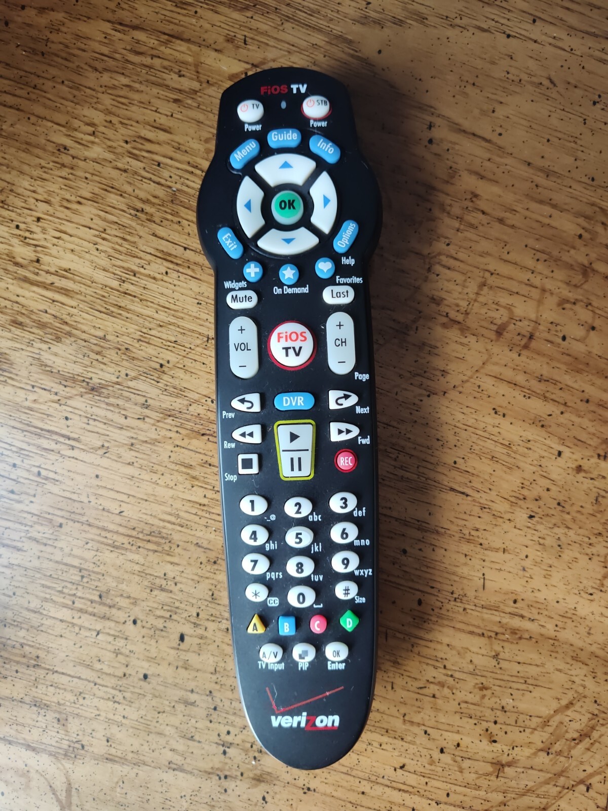 OEM Original VERIZON FiOS TV VZ P265v5 RC Remote Control Tested DVR PIP ...
