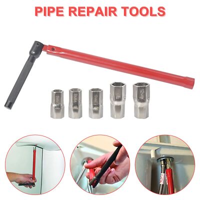 8-13mm Plumber Back Nut Set Tap Installation Kit Spanner Wrench Socket ...