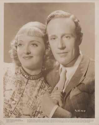 Leslie Howard + Bette Davis (1930s) Vintage Hollywood Collectable Photo ...