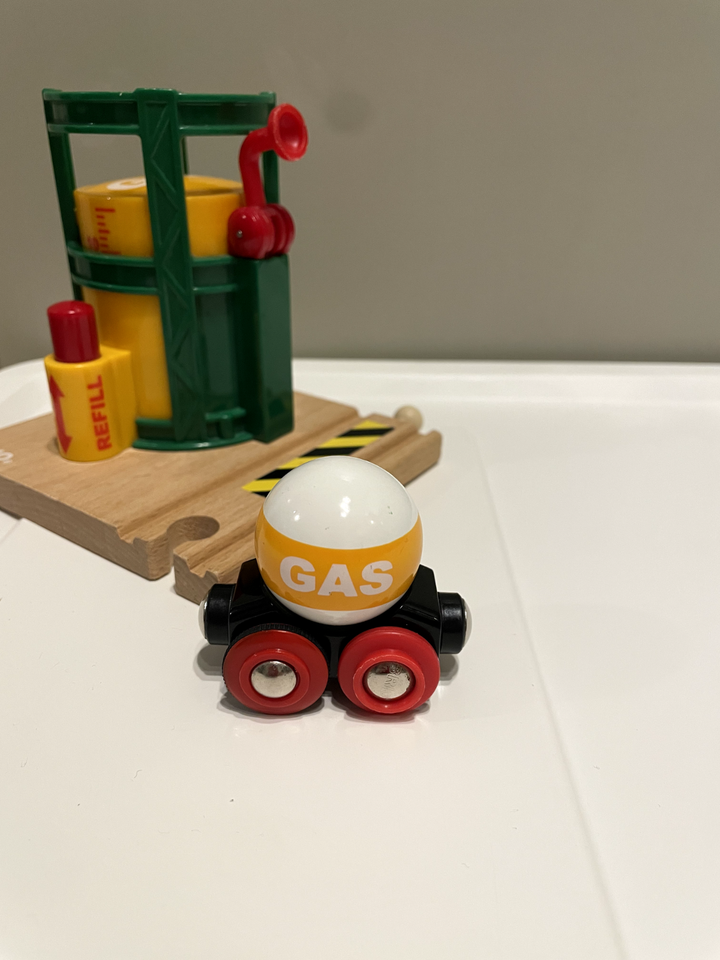 BRIO 33552 Fuel Tank Station wooden railway | eBay UK